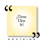 ¿Tiene Dios fe? - LOGOI